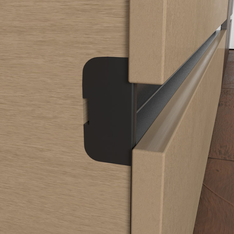 Gola Right-Left Closed End Caps Profile MOD. 2702 | Jako Hardware